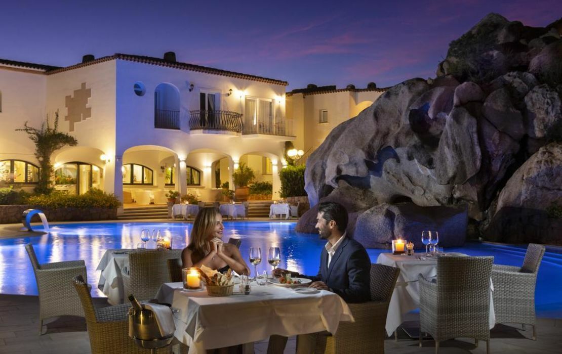 Hotel La Rocca Resort & Spa, Baja Sardinia, Italien