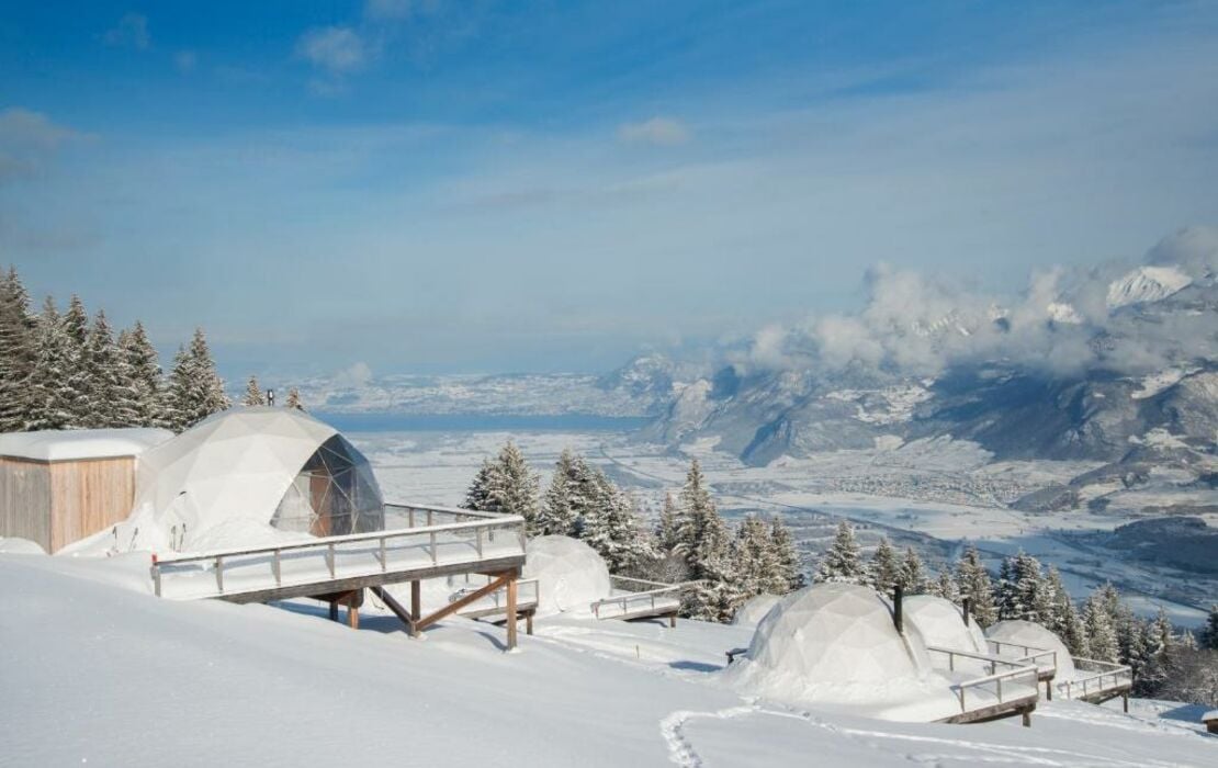 Whitepod Eco-Luxury Hotel, a Design Boutique Hotel Monthey, Switzerland