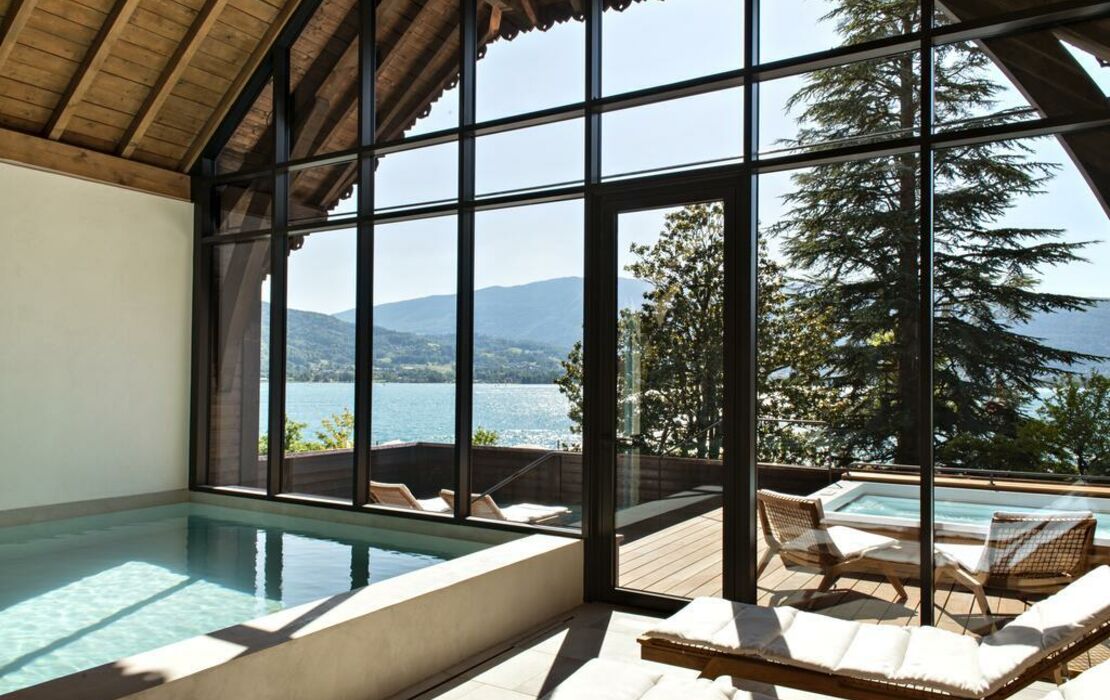 Auberge Du Père Bise - Jean Sulpice, a Design Boutique Hotel Talloires ...