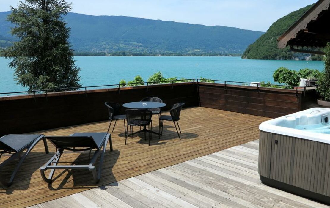 Auberge Du Père Bise - Jean Sulpice, a Design Boutique Hotel Talloires ...