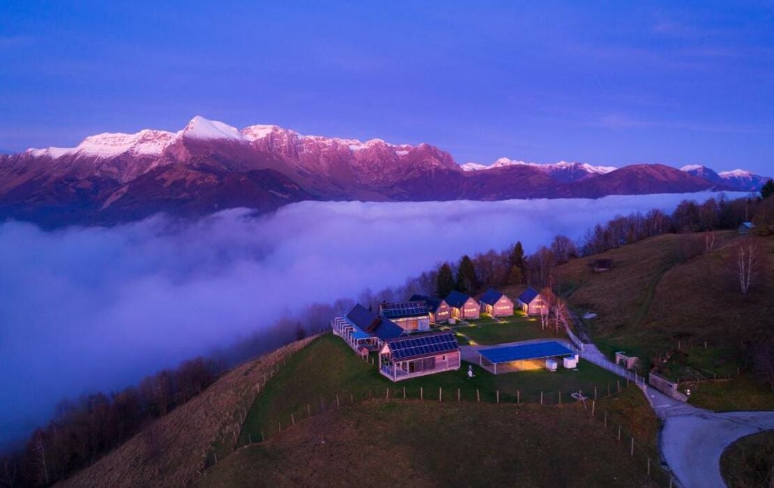 Nebesa Chalets, a Design Boutique Hotel Kobarid, Slovenia