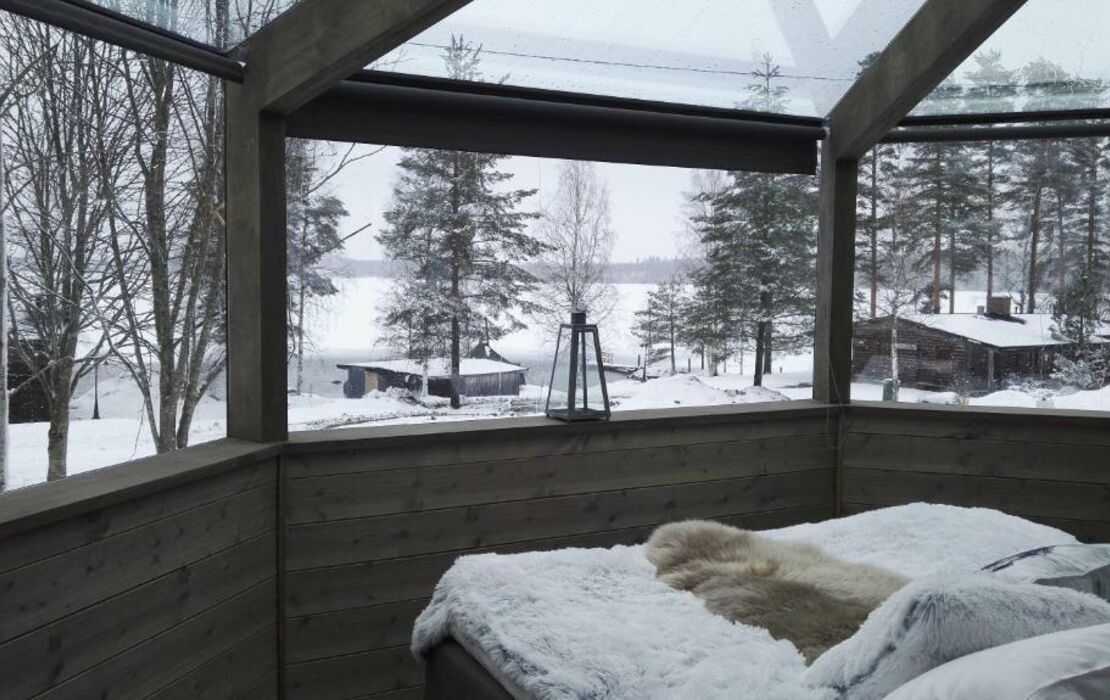 Lomakeskus Revontuli Glass Igloos, a Design Boutique Hotel Hankasalmi ...