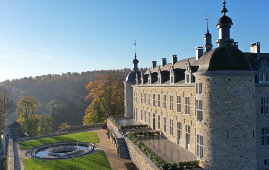 Le Château de Mirwart, Saint-Hubert, Belgien