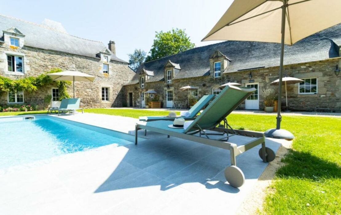 Manoir du Vau d'Arz, Malansac, Frankreich